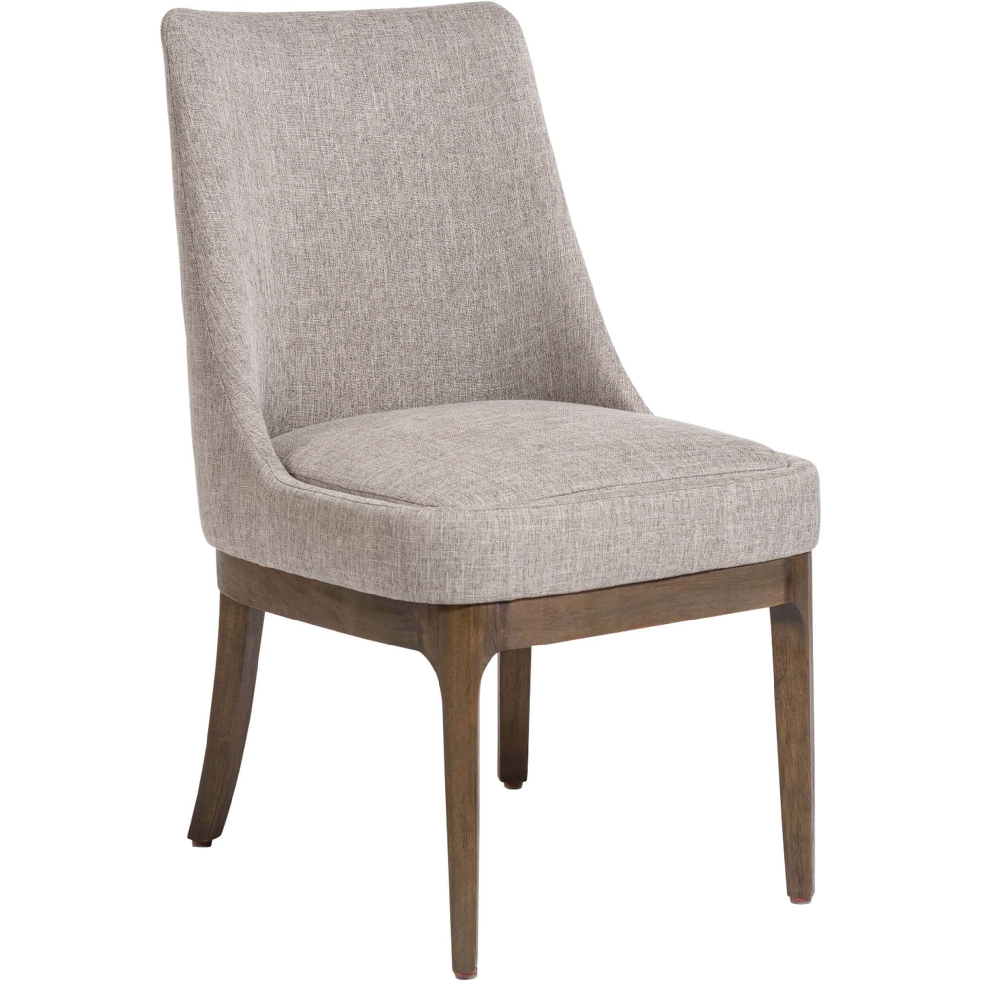 Dawson Side Chair, Twill Granite – High Fashion Home