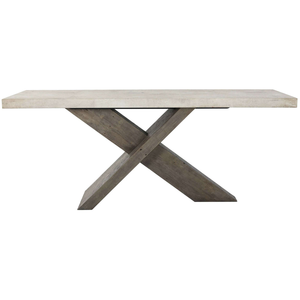 Durant Console Table, Antique White – High Fashion Home