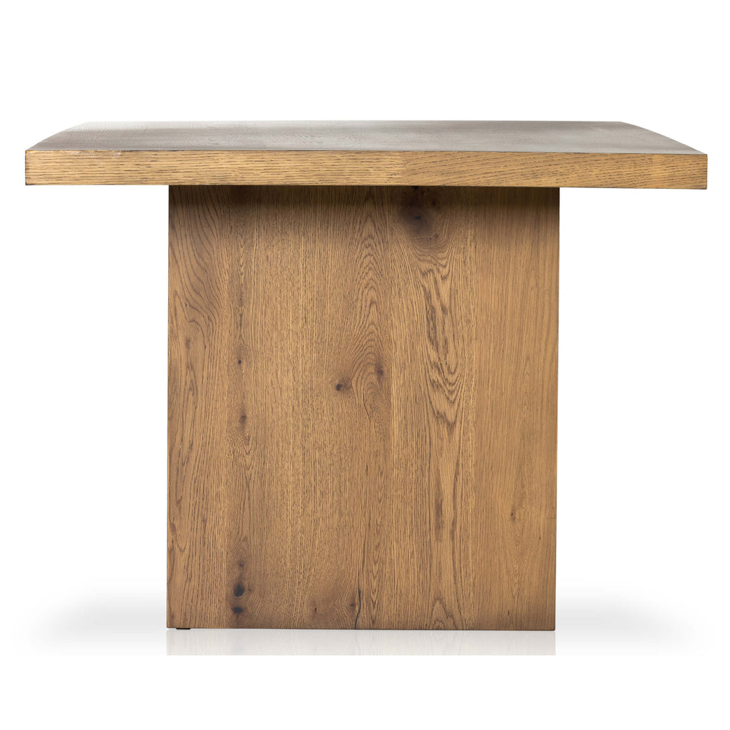 Eaton Dining Table, Amber Oak Resin by Four Hands – High Fashion Home