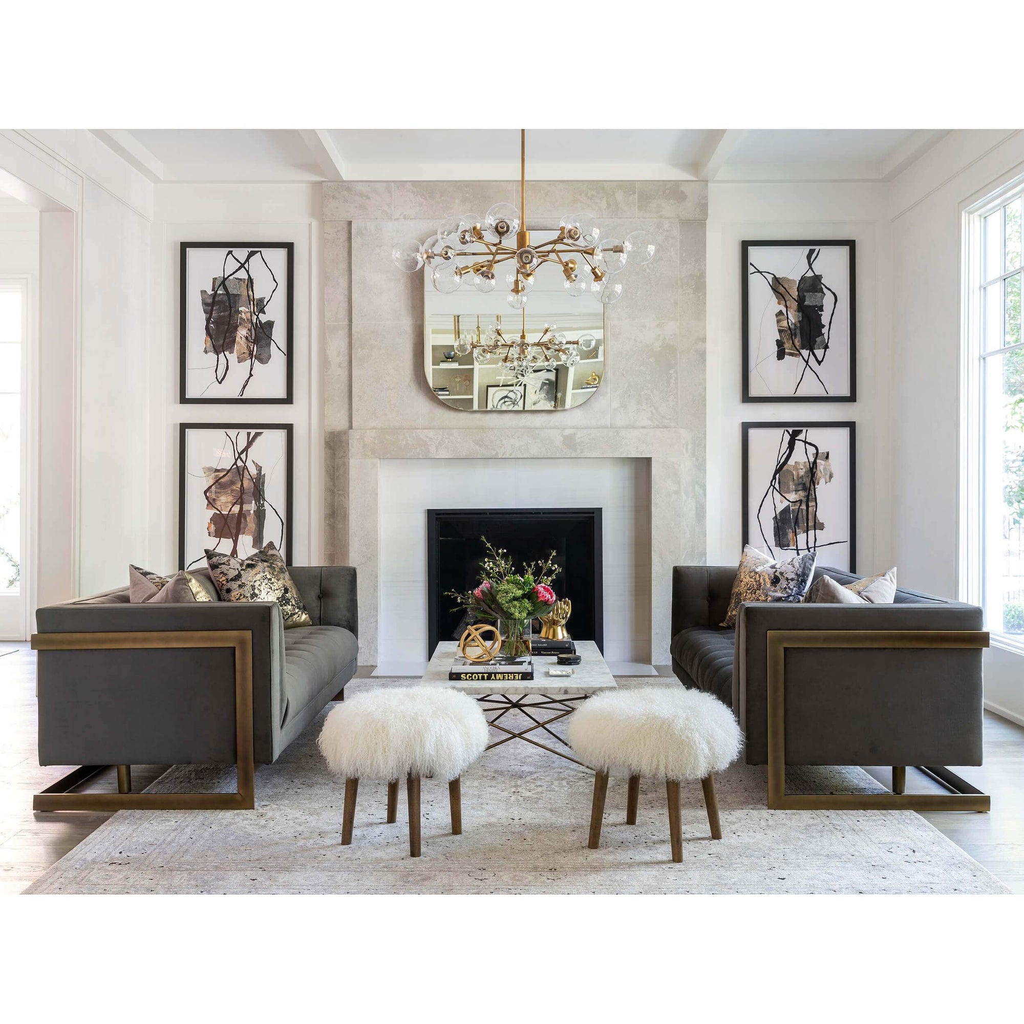 Ekon Sofa, Pimlico Pebble – High Fashion Home