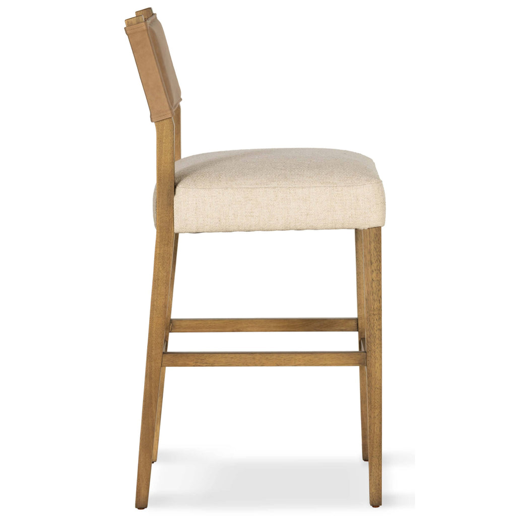 Ferris Bar & Counter Stool, Thames Cream by Four Hands – High Fashion Home