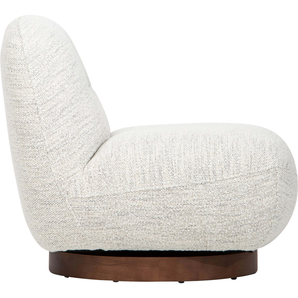 Jodi Swivel Chair, Merino Cotton – High Fashion Home