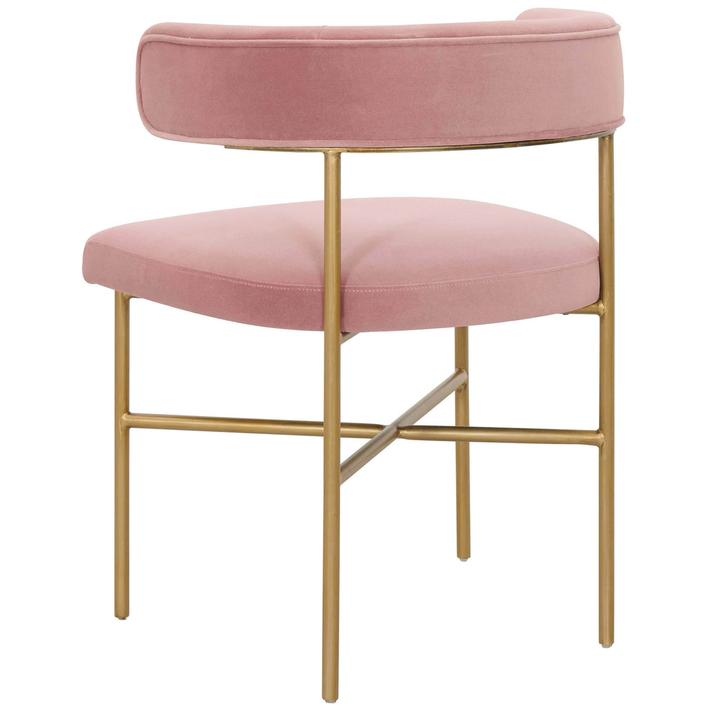 Kim Dining Chair, Pink – High Fashion Home