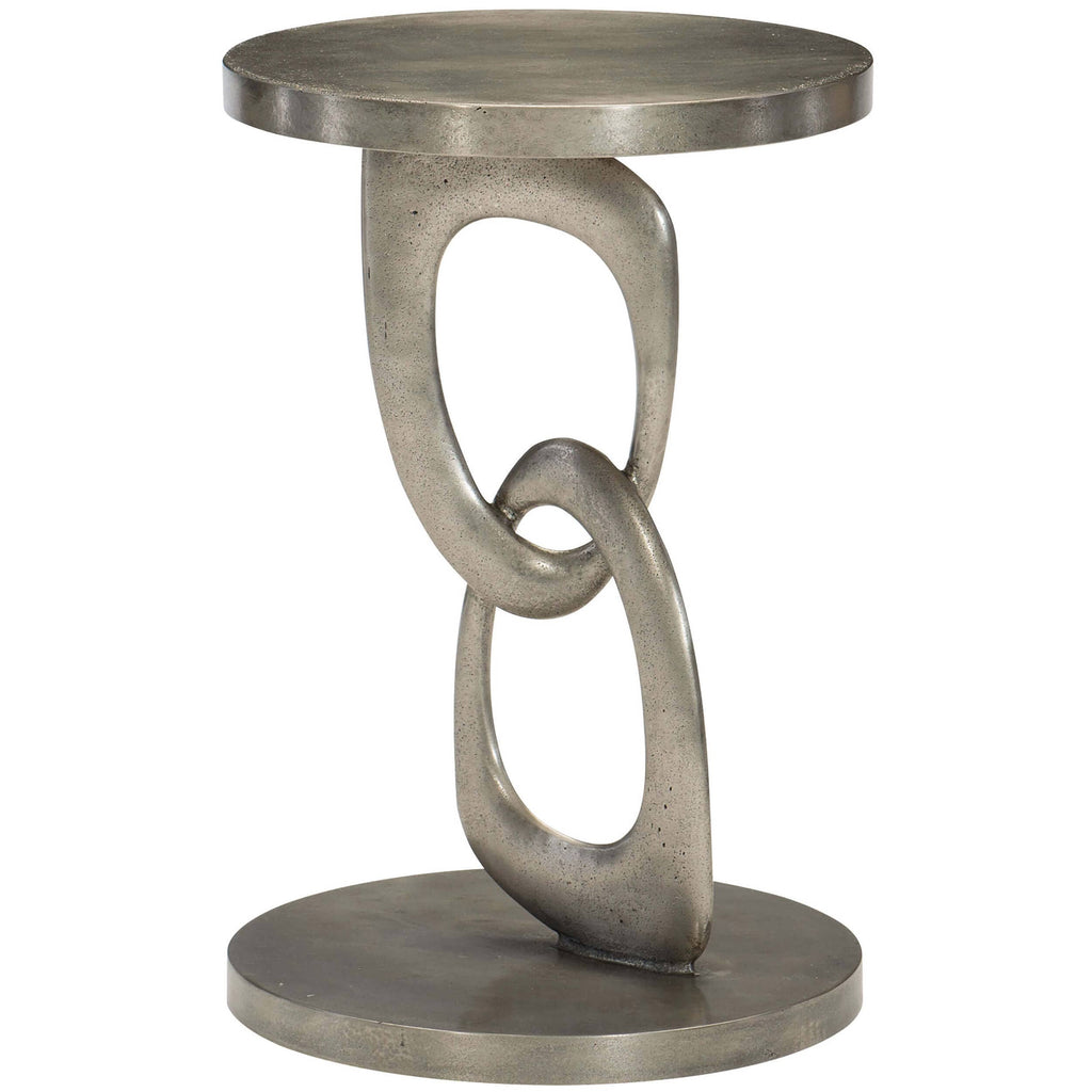 Linea Round Chairside Table – High Fashion Home
