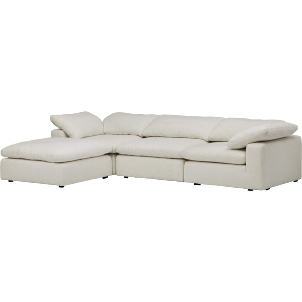 Mateo 4 Piece Modular Sectional, Nomad Snow – High Fashion Home