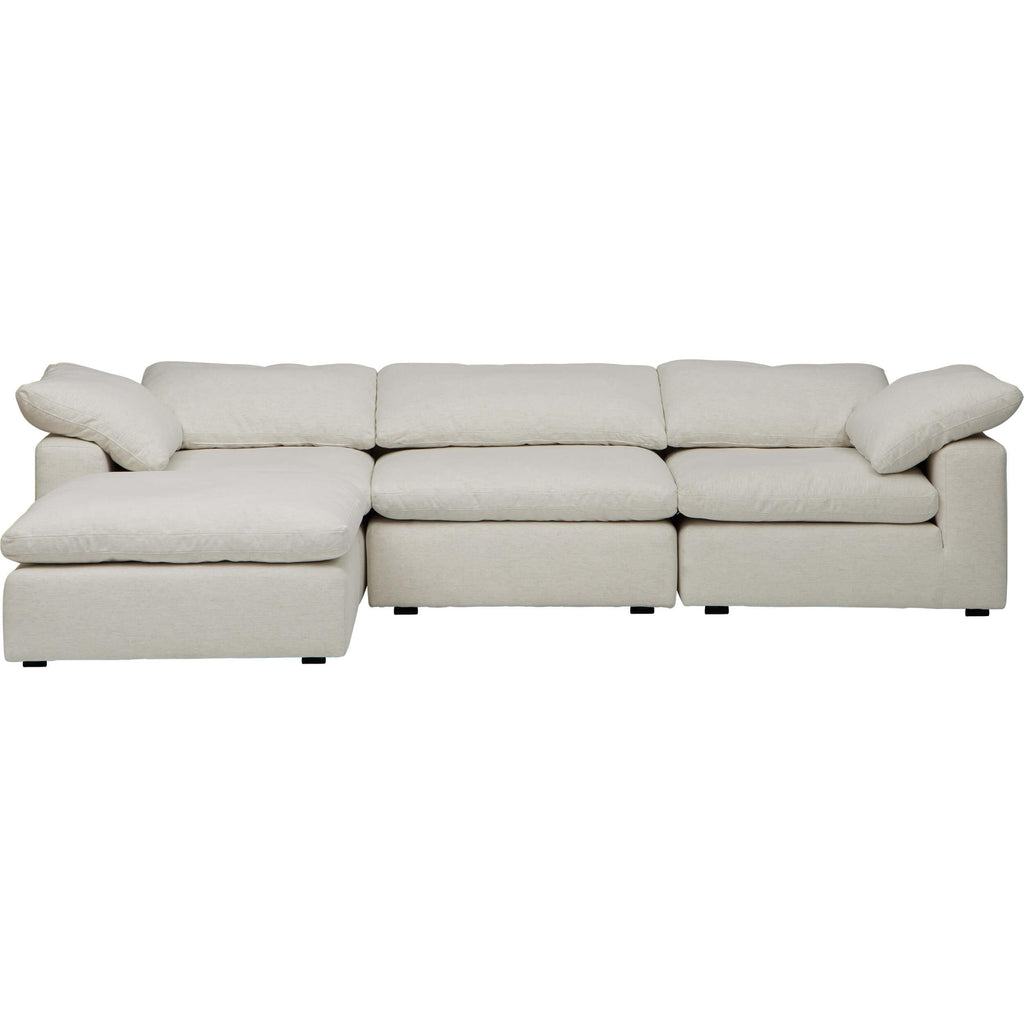 Mateo 4 Piece Modular Sectional, Nomad Snow – High Fashion Home