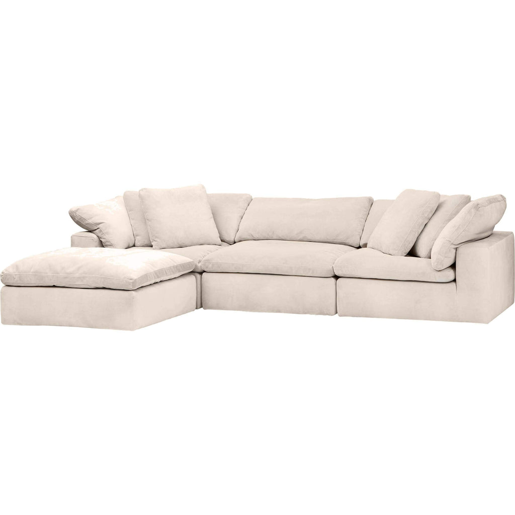 Mateo 4 Piece Modular Sectional, Romo Linen – High Fashion Home