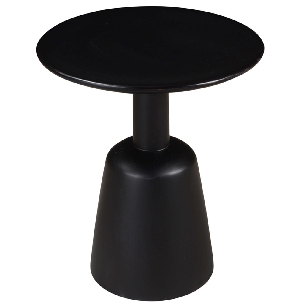 Nels End Table, Black – High Fashion Home