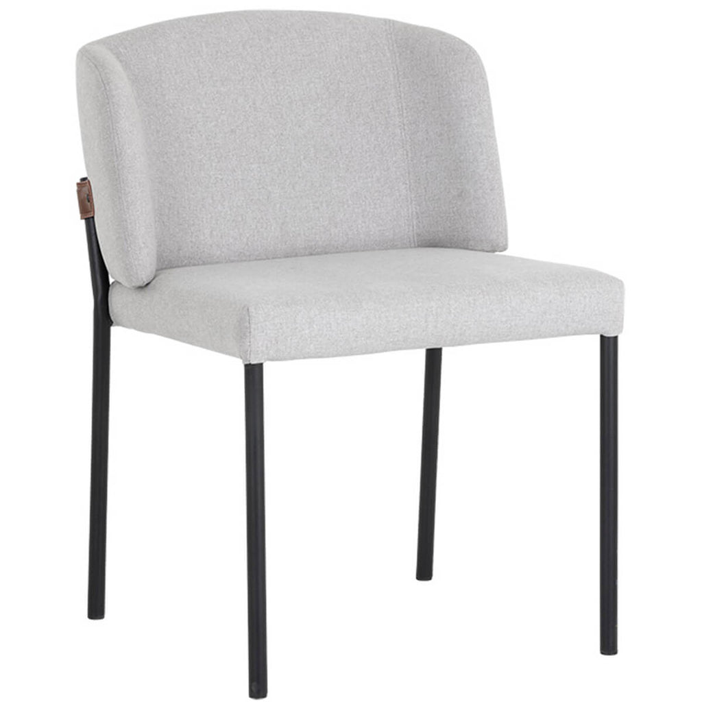 Pearce Dining Chair, Light Grey, Set of 2 – High Fashion Home