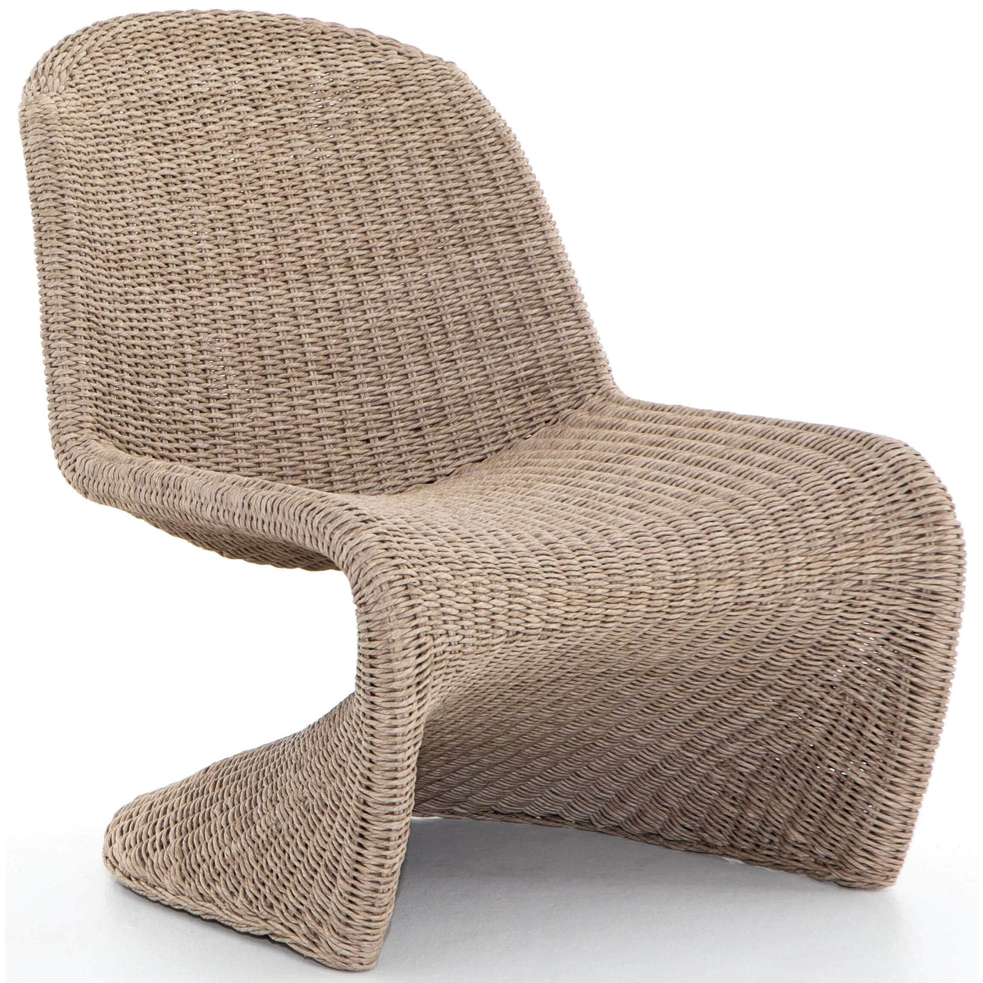 Portia Outdoor Chair, Vintage White – High Fashion Home
