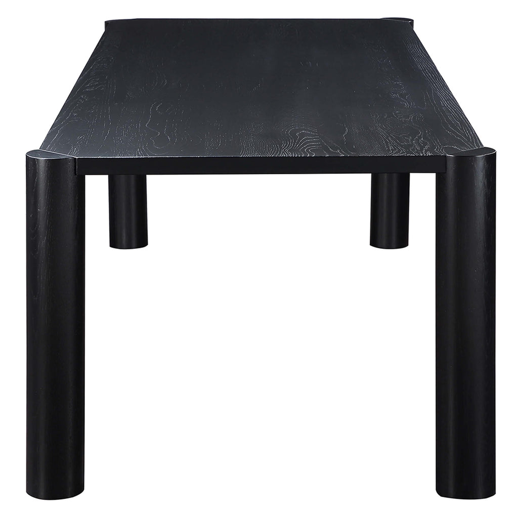Post Dining Table, Black – High Fashion Home