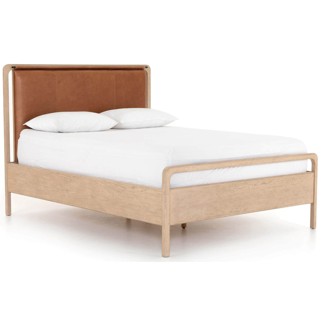 Rosedale Bed, Chaps Sand by Four Hands – High Fashion Home