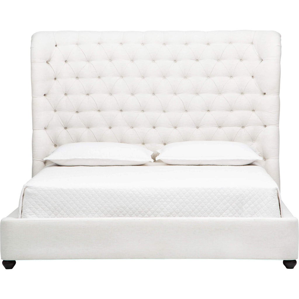Simone Bed, Nomad Snow – High Fashion Home