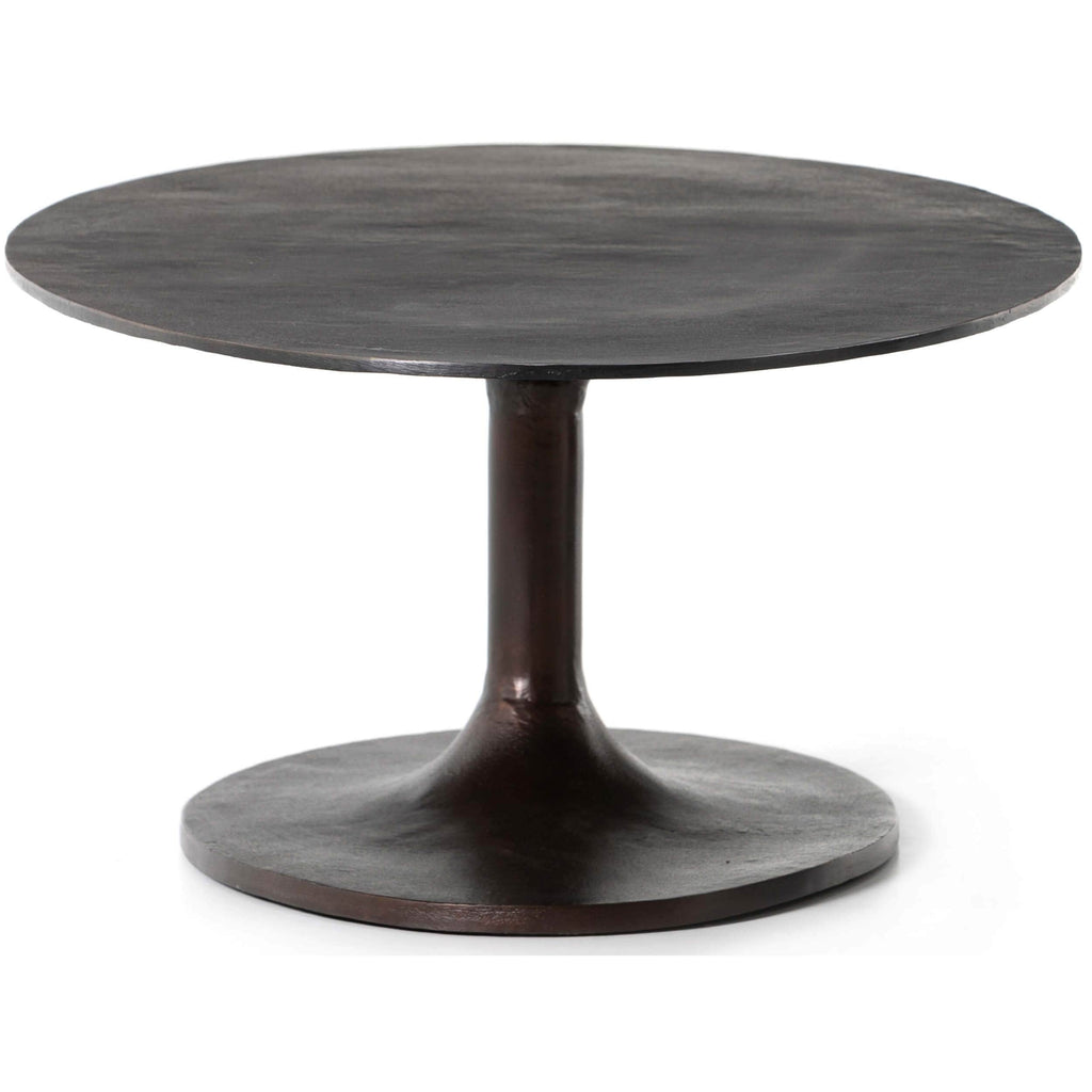 Simone Oval Coffee Table, Antique Rust by Four Hands – High Fashion Home