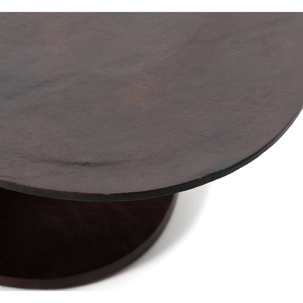 Simone Oval Coffee Table, Antique Rust by Four Hands – High Fashion Home