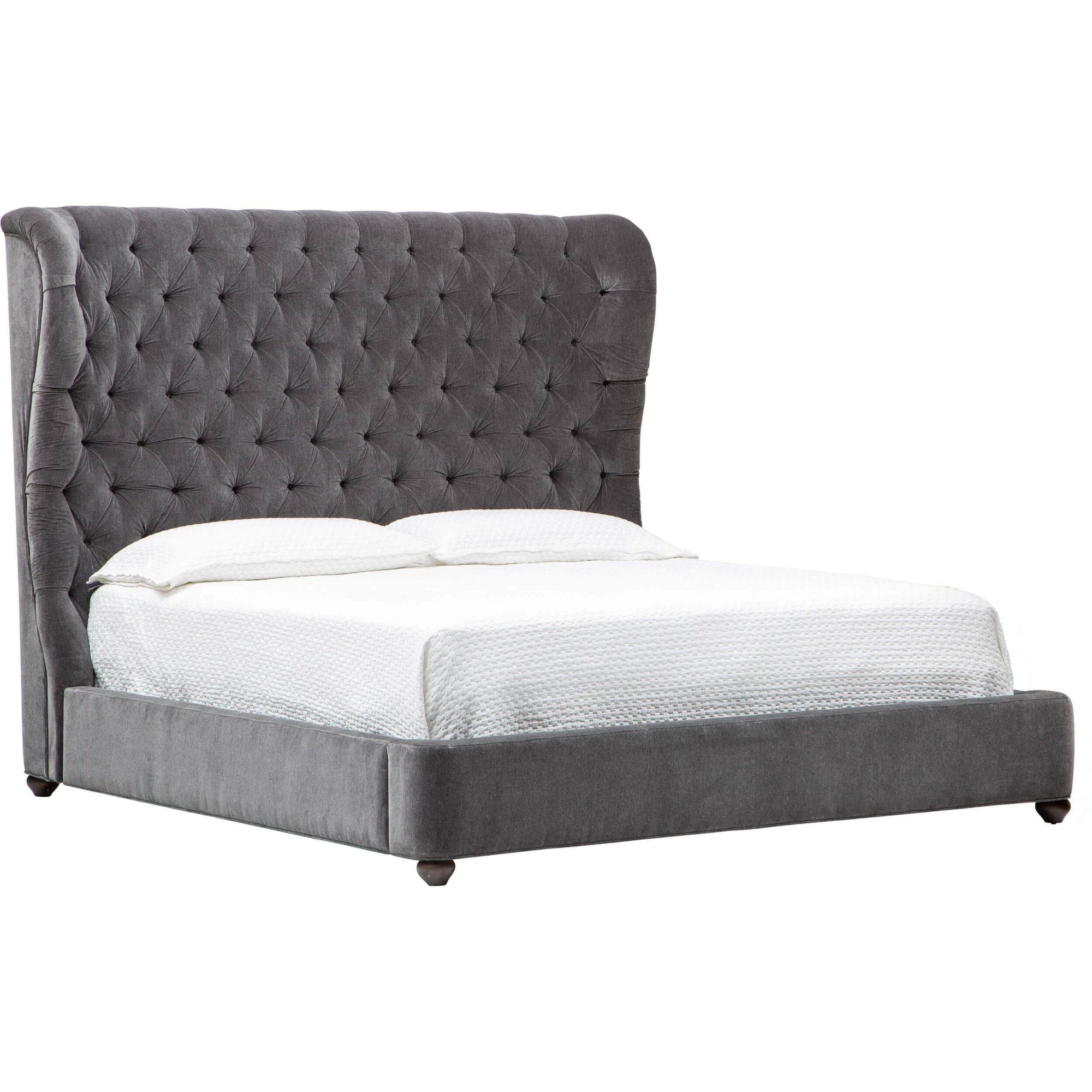 Simone Bed, Viceroy Fog – High Fashion Home