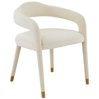 Lucia Dining Chair, Cream – High Fashion Home