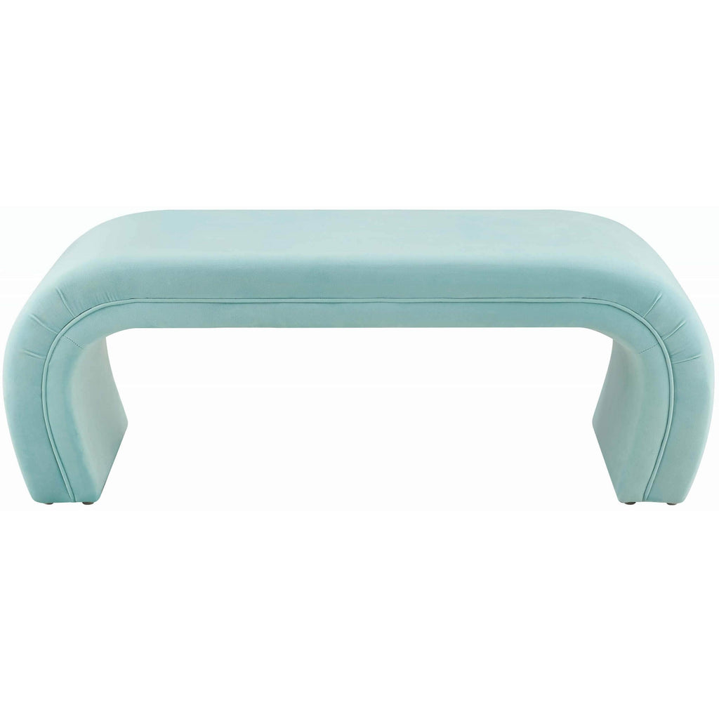 Kenya Bench, Bright Blue – High Fashion Home