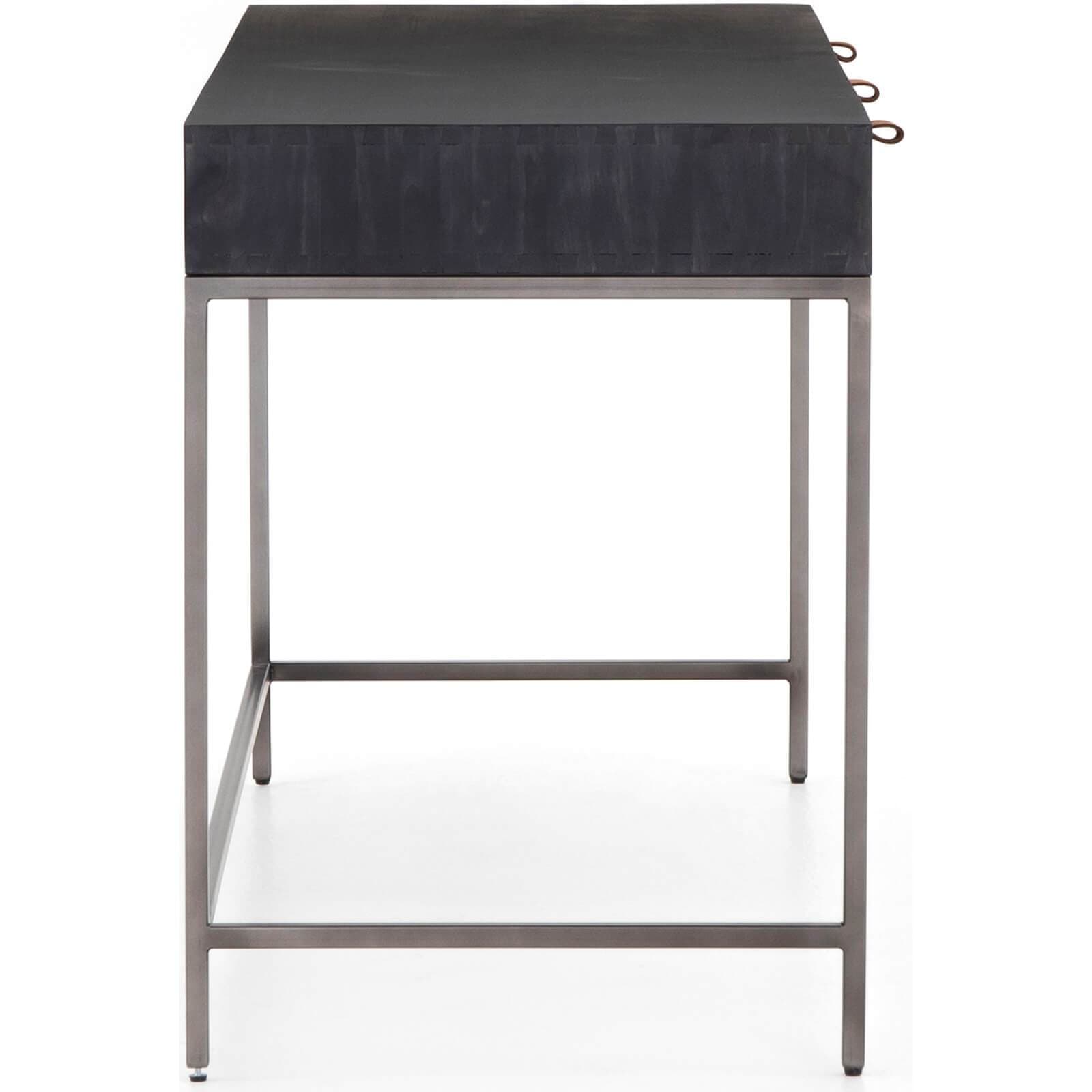 Trey Modular Writing Desk, Black Poplar by Four Hands – High Fashion Home