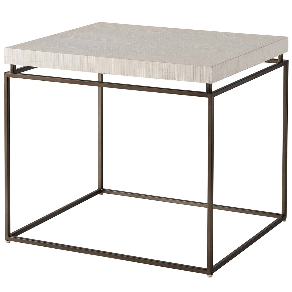 Modern Farmhouse End Table – High Fashion Home