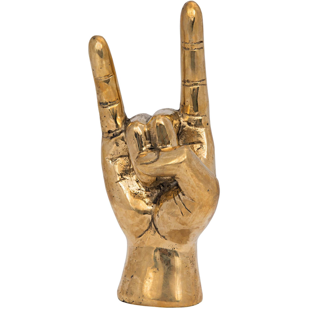 Devil Sign, Brass – High Fashion Home