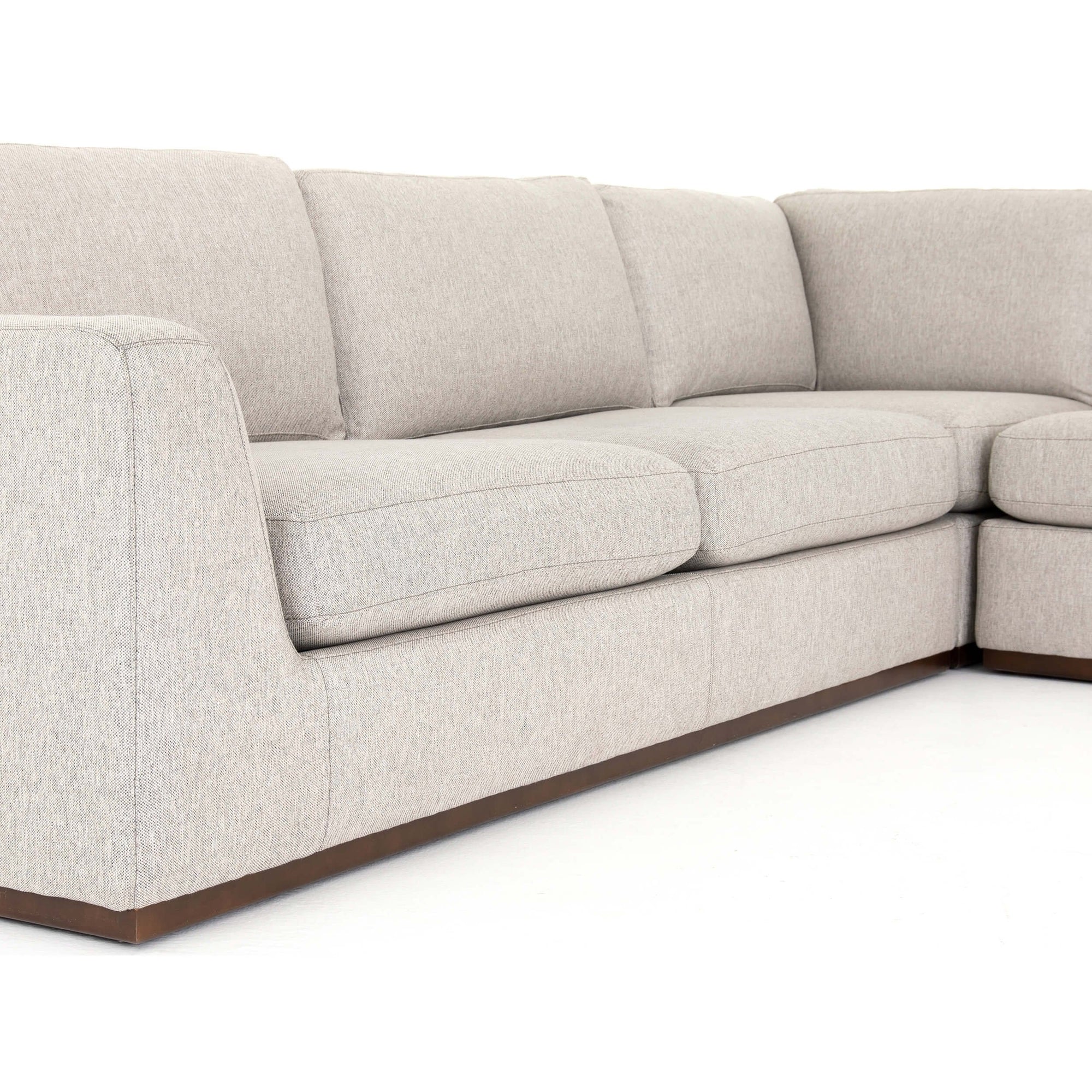 Colt 3 Piece Sectional, Aldred Silver by Four Hands – High Fashion Home