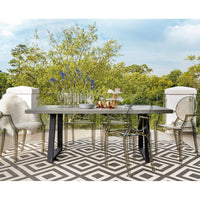 Cyrus Rectangular Dining Table, Grey – High Fashion Home