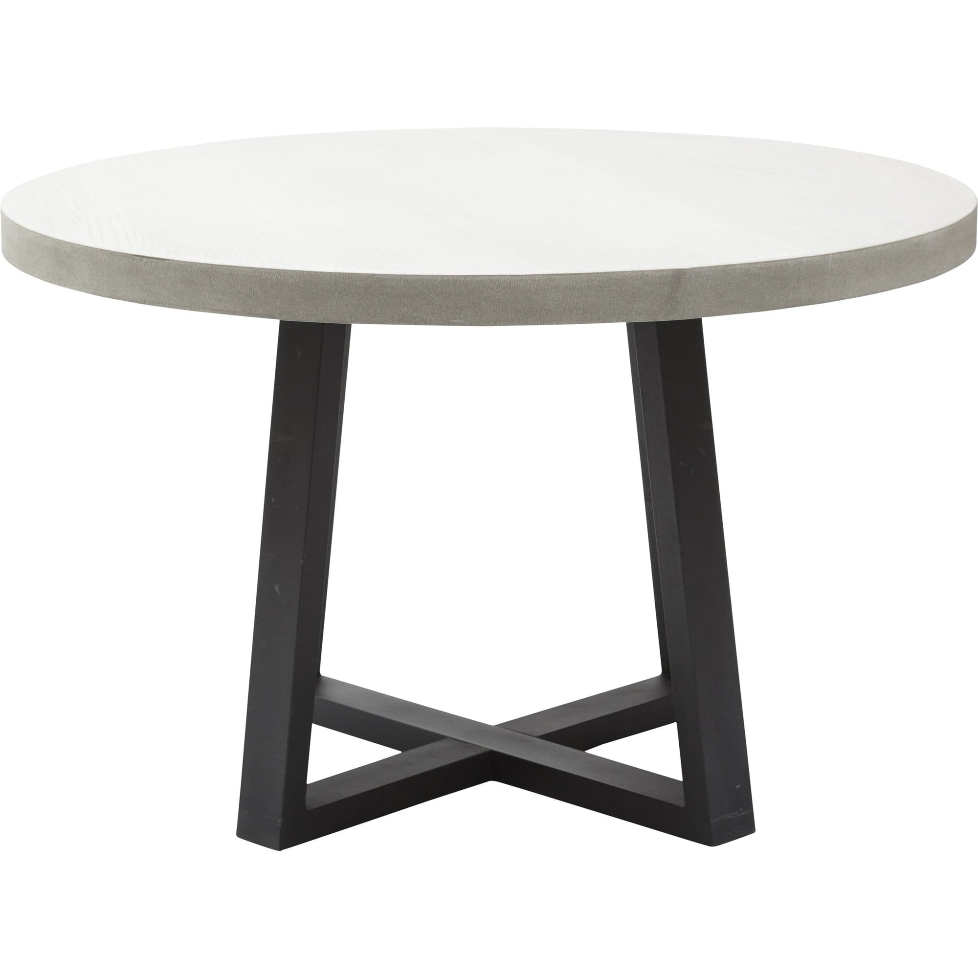 Cyrus 48" Round Dining Table, Grey by Four Hands – High Fashion Home