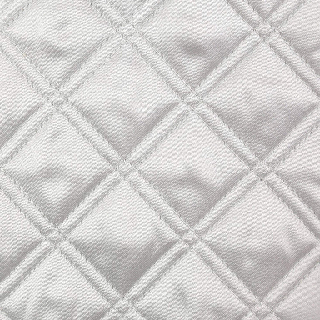 Double Diamond Coverlet Set, Silver – High Fashion Home