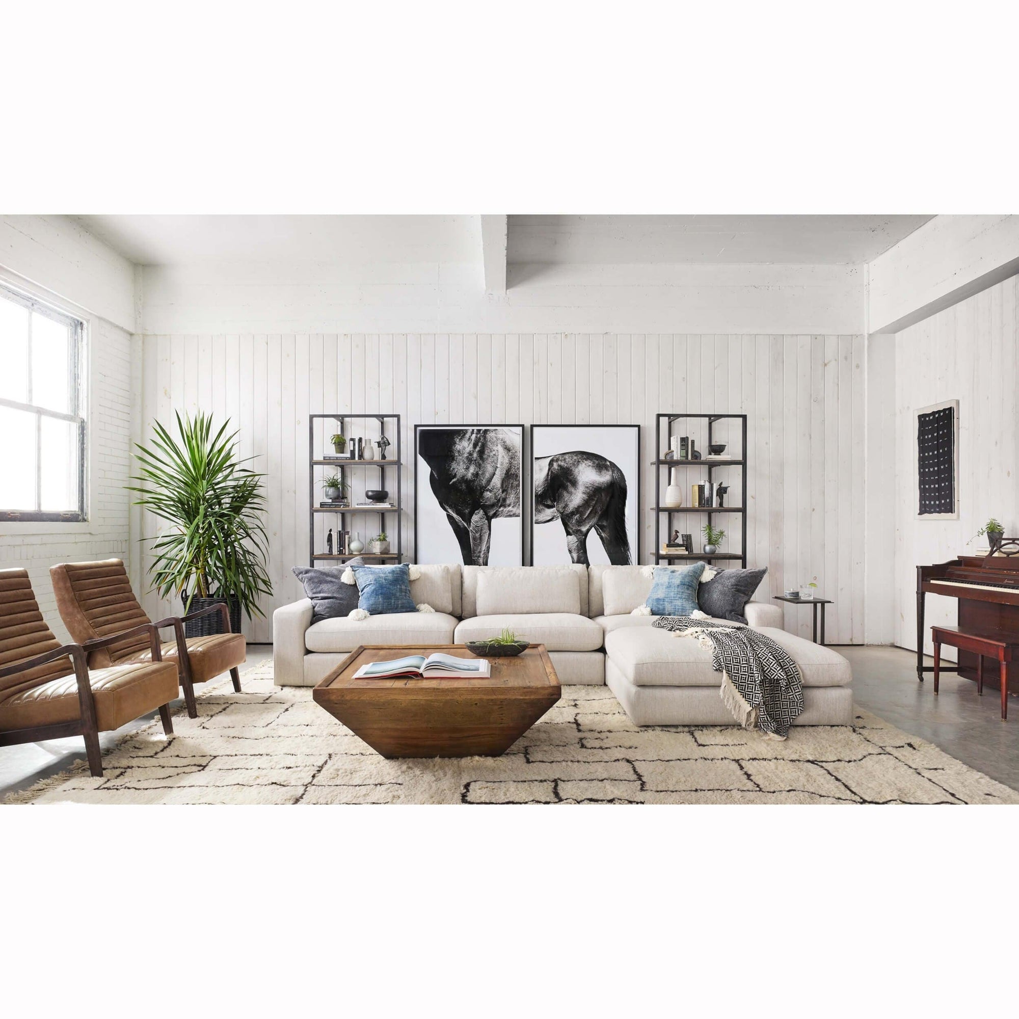 Drake Coffee Table, Reclaimed by Four Hands – High Fashion Home