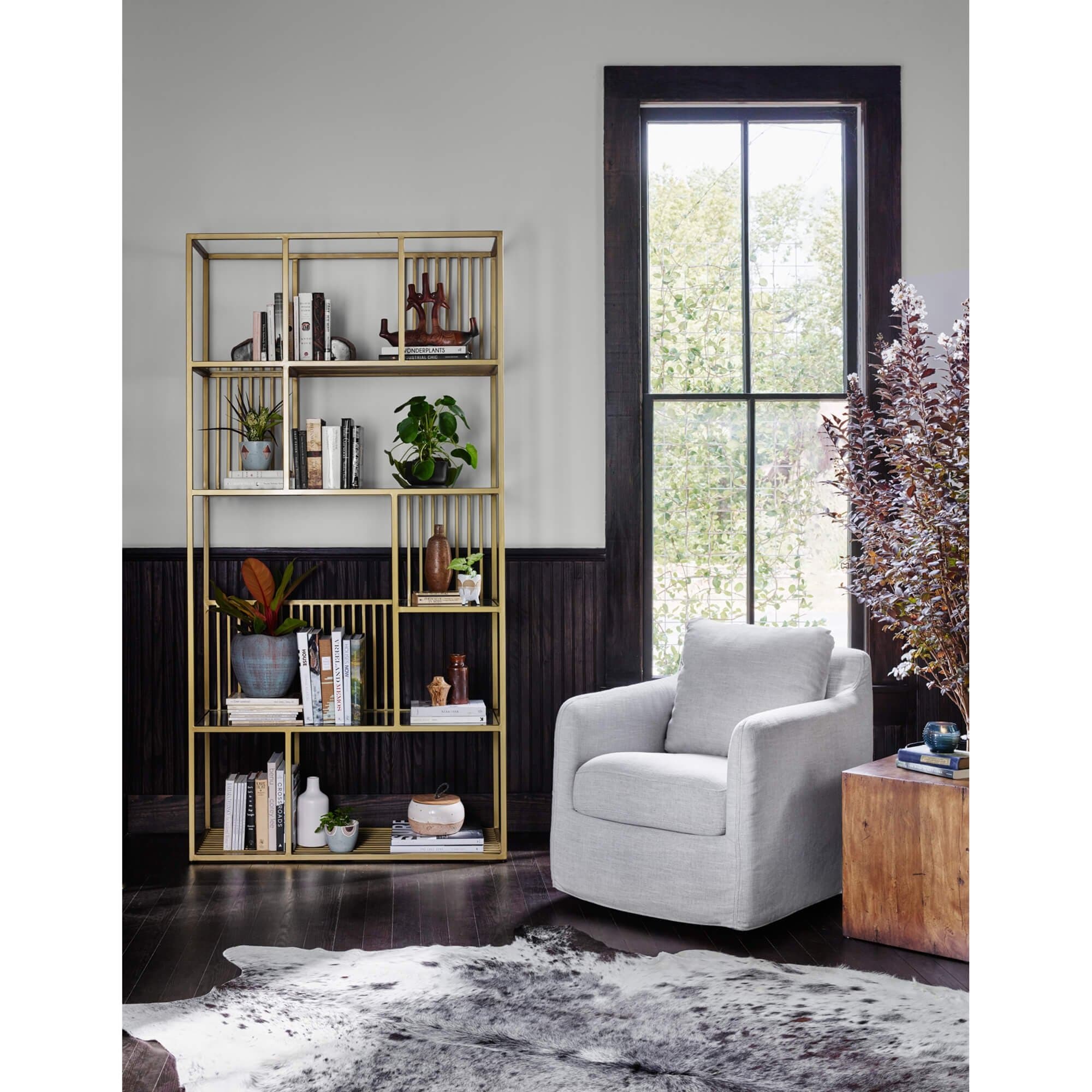 Duncan End Table, Reclaimed Fruitwood by Four Hands – High Fashion Home