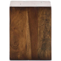 Duncan End Table, Reclaimed Fruitwood – High Fashion Home