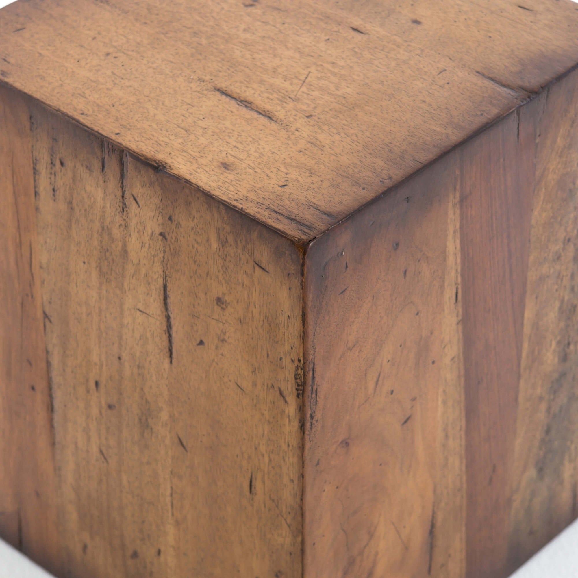 Duncan End Table, Reclaimed Fruitwood by Four Hands – High Fashion Home