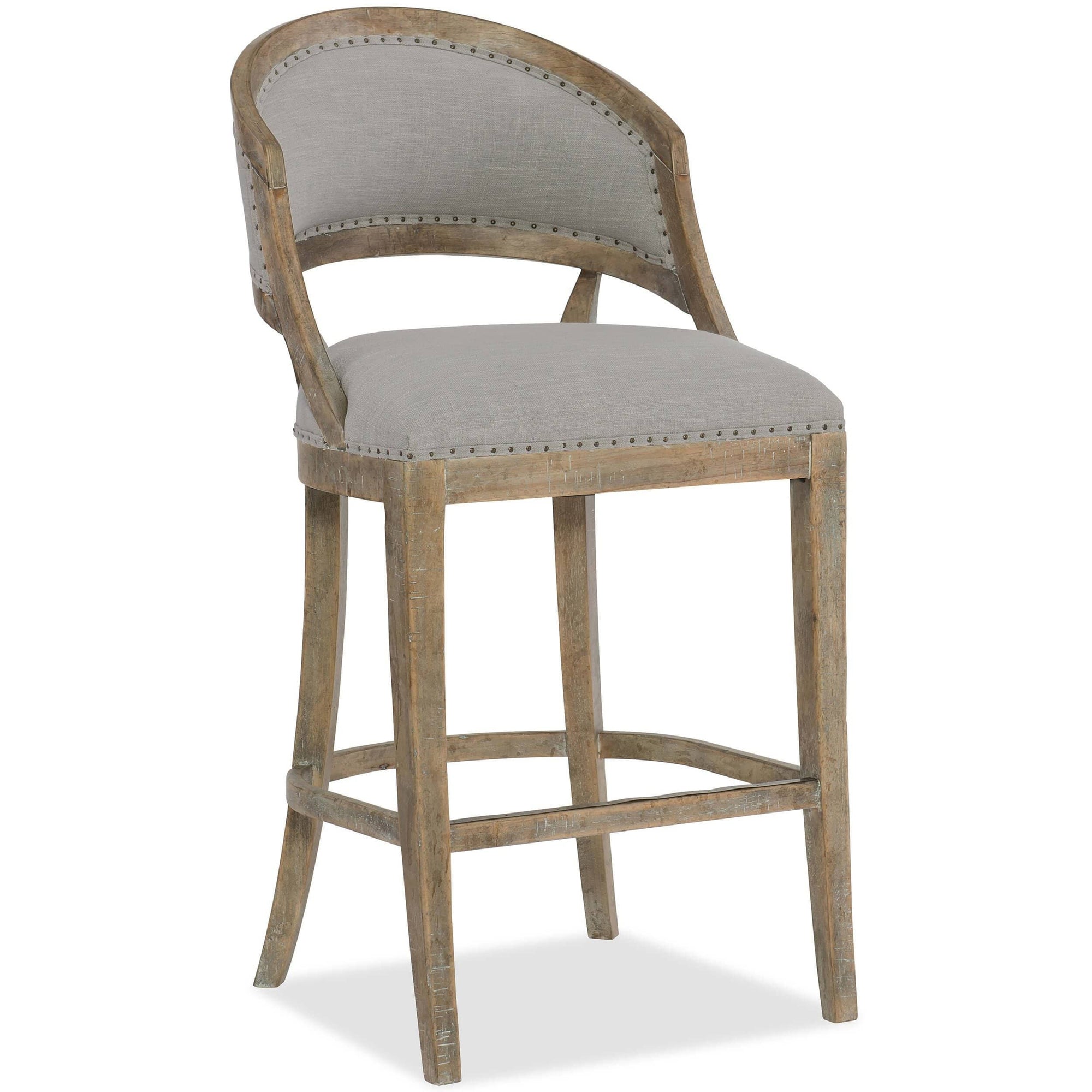 Garnier Barrel Back Bar & Counter Stool – High Fashion Home