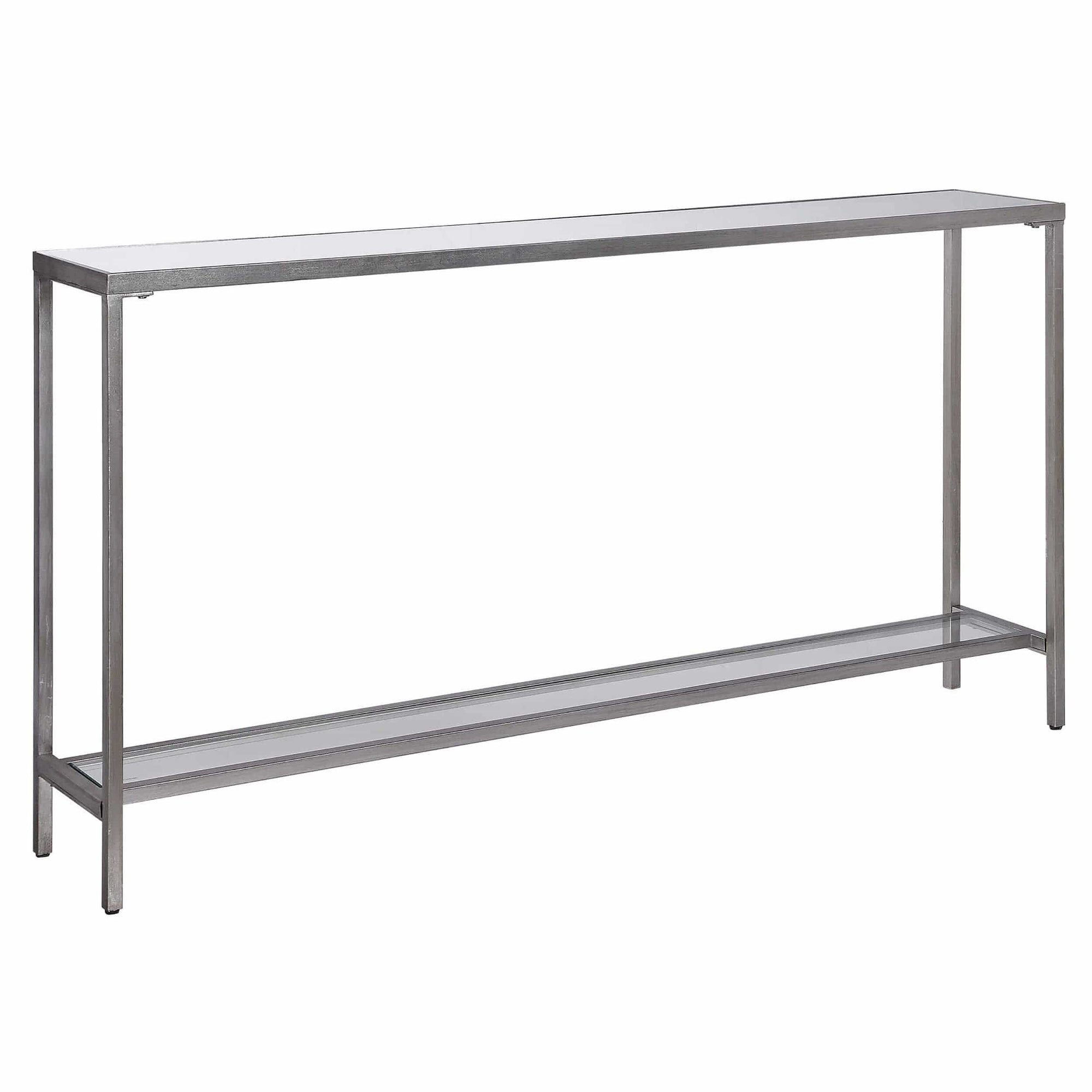 Hayley Console Table, Silver – High Fashion Home
