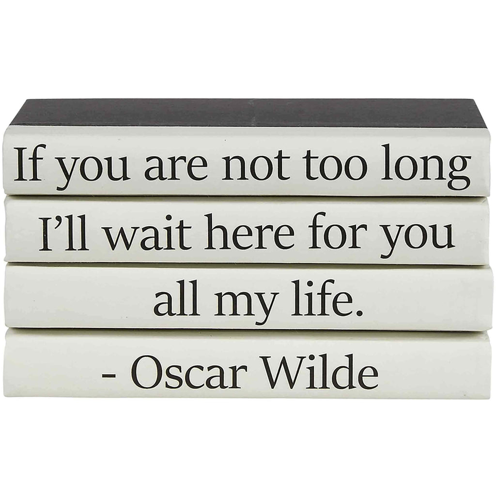 Stack of Books, If You Are Not Too Long – High Fashion Home