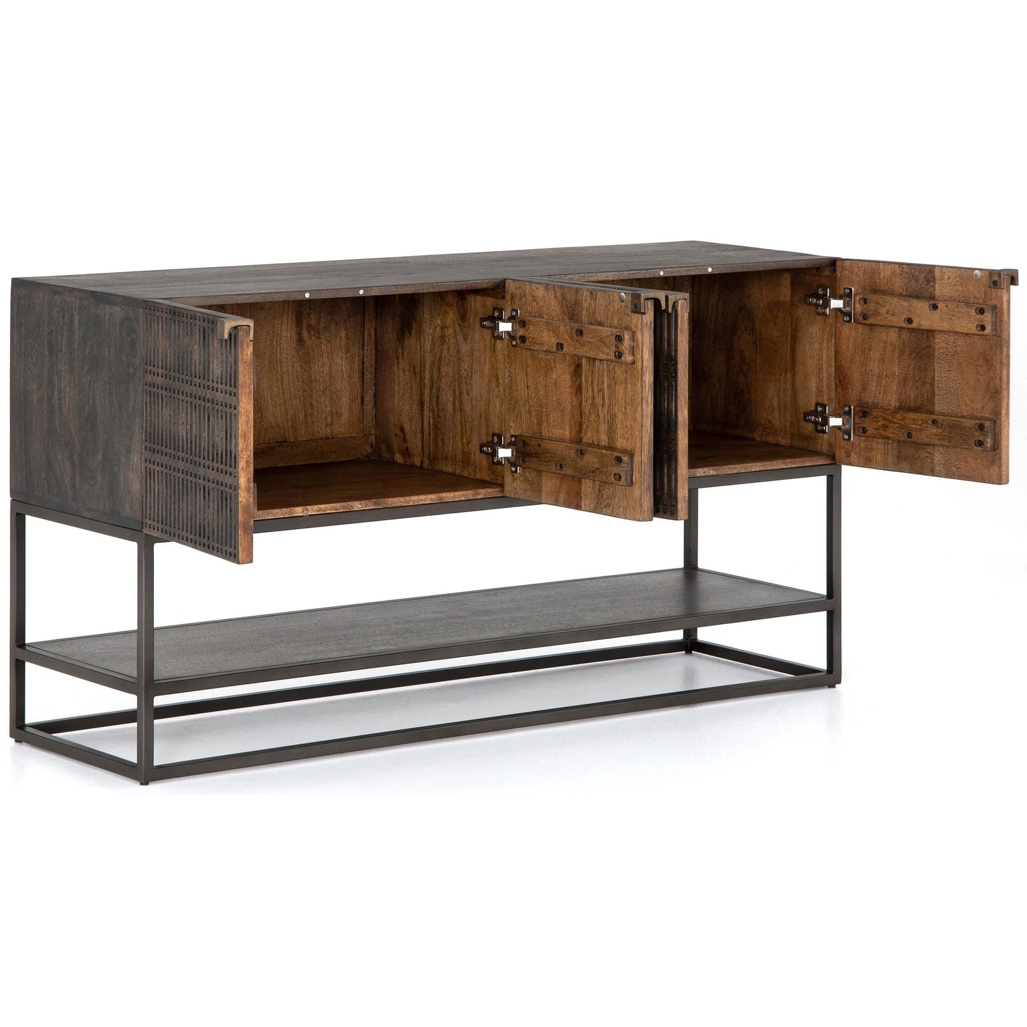 Kelby Small Media Console by Four Hands – High Fashion Home