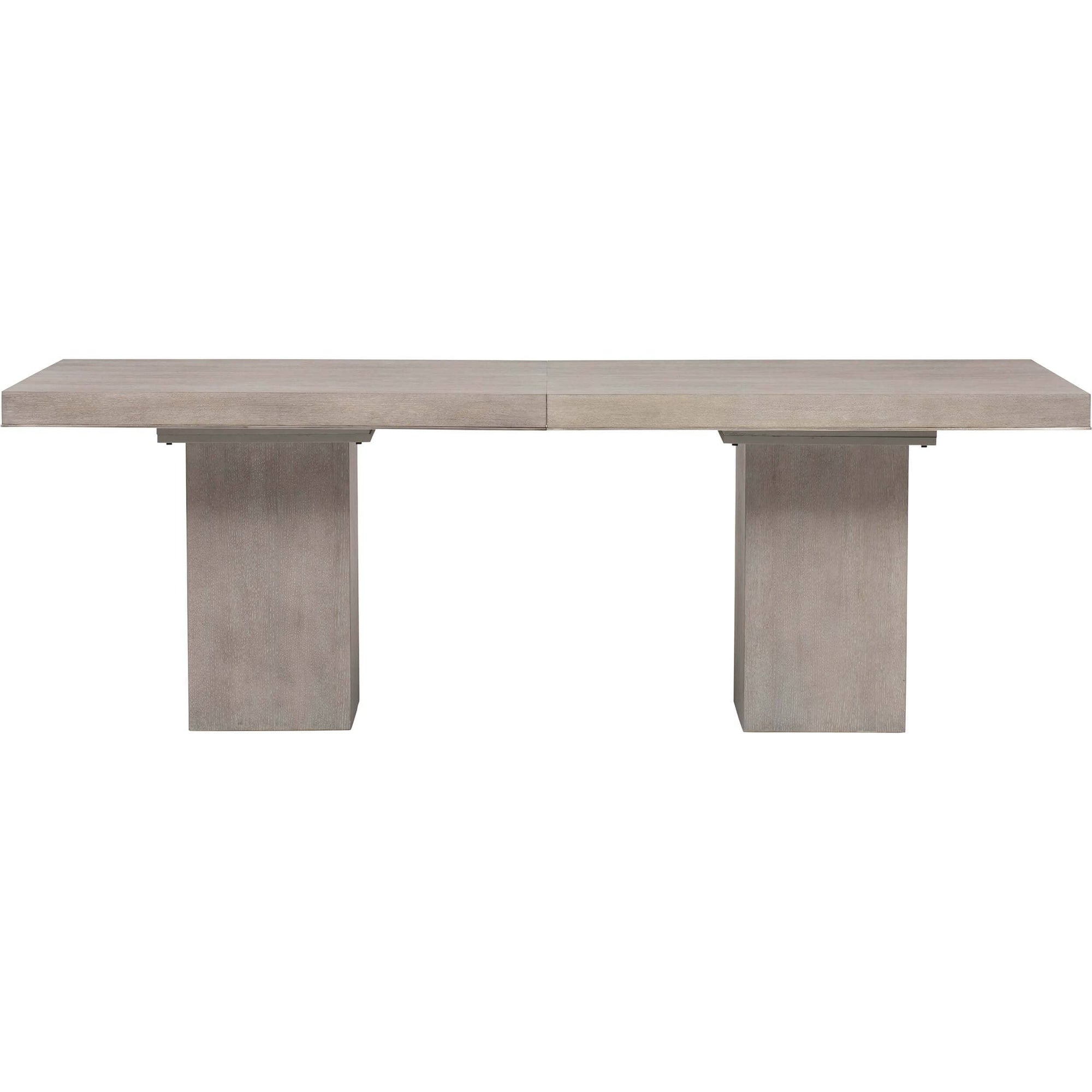 Linea Rectangular Dining Table, Cerused Greige – High Fashion Home
