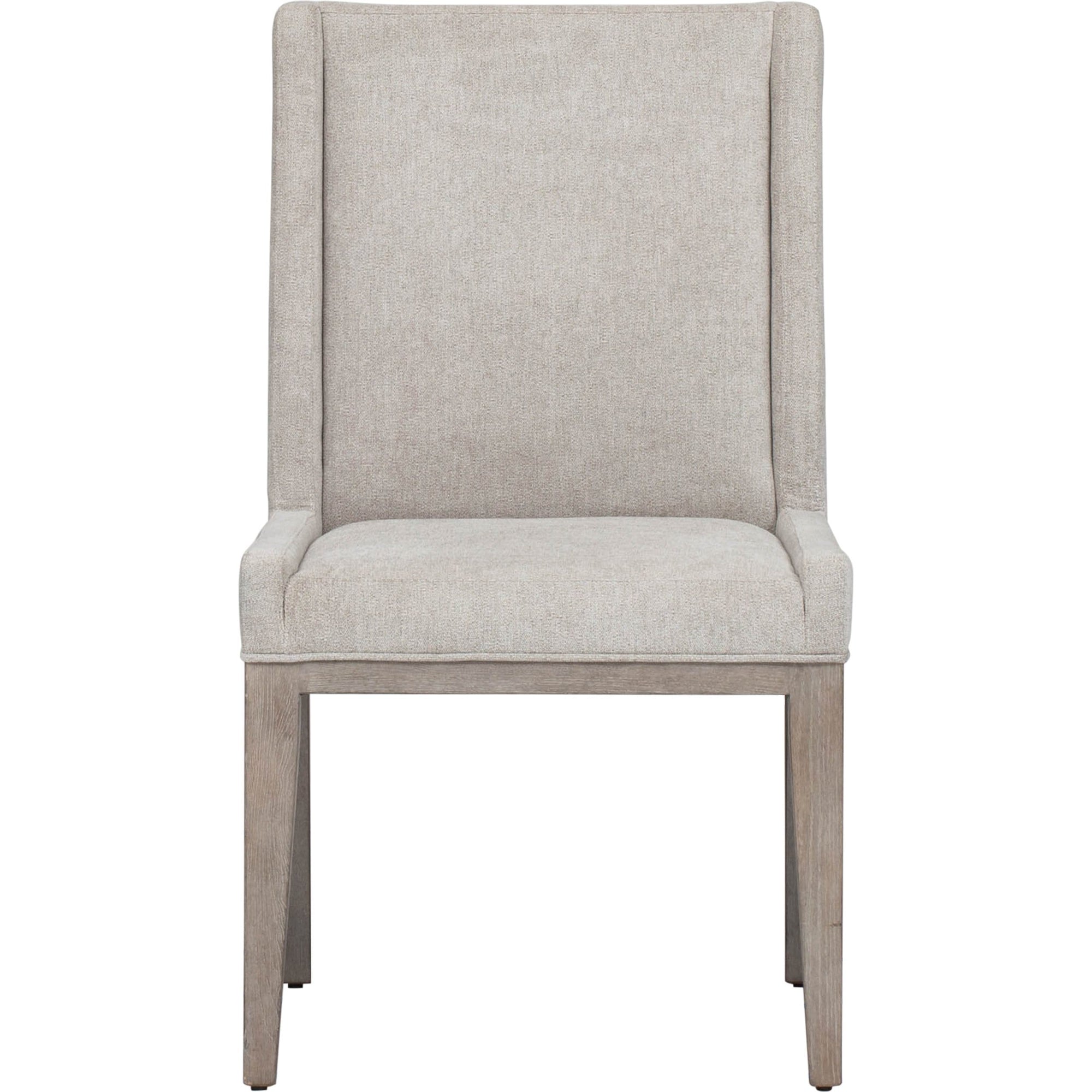 Linea Upholstered Side Chair, Greige – High Fashion Home