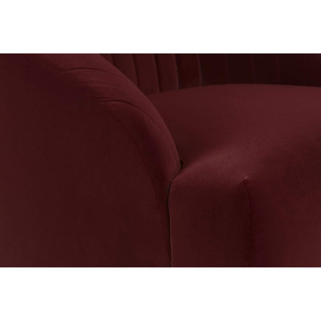 Astrid Sofa, Merlot – High Fashion Home