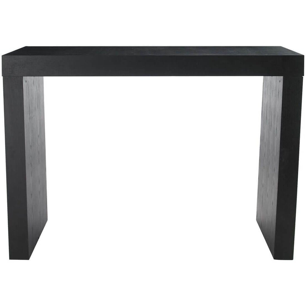 Faro C-Shape Bar & Counter Table, Black – High Fashion Home