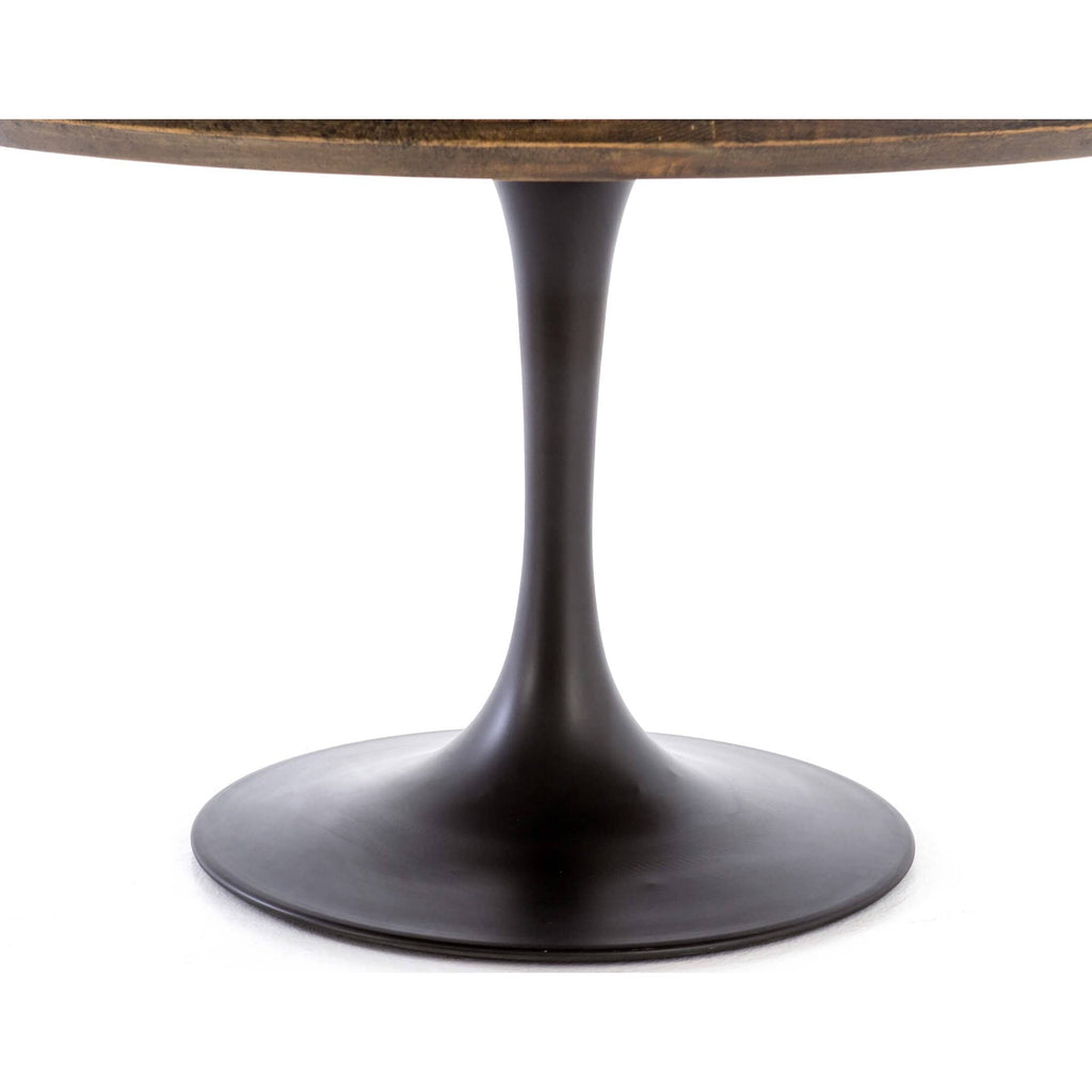 Powell Dining Table, English Brown Oak – High Fashion Home