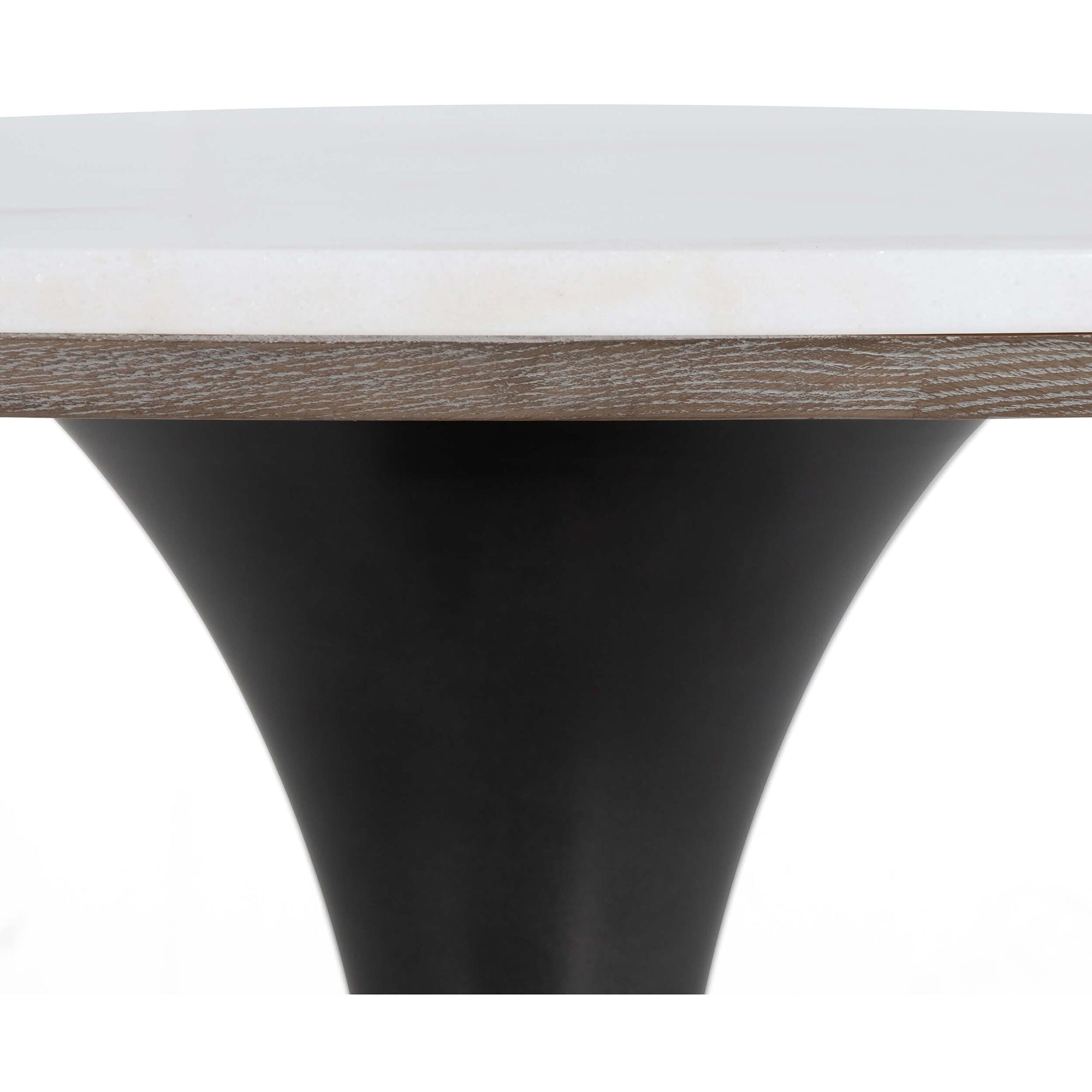 Powell Dining Table, White Marble by Four Hands – High Fashion Home