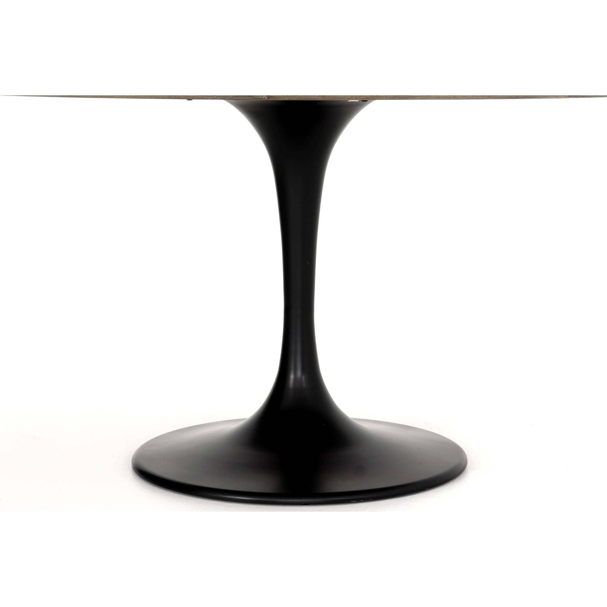 Powell Dining Table, White Marble by Four Hands – High Fashion Home