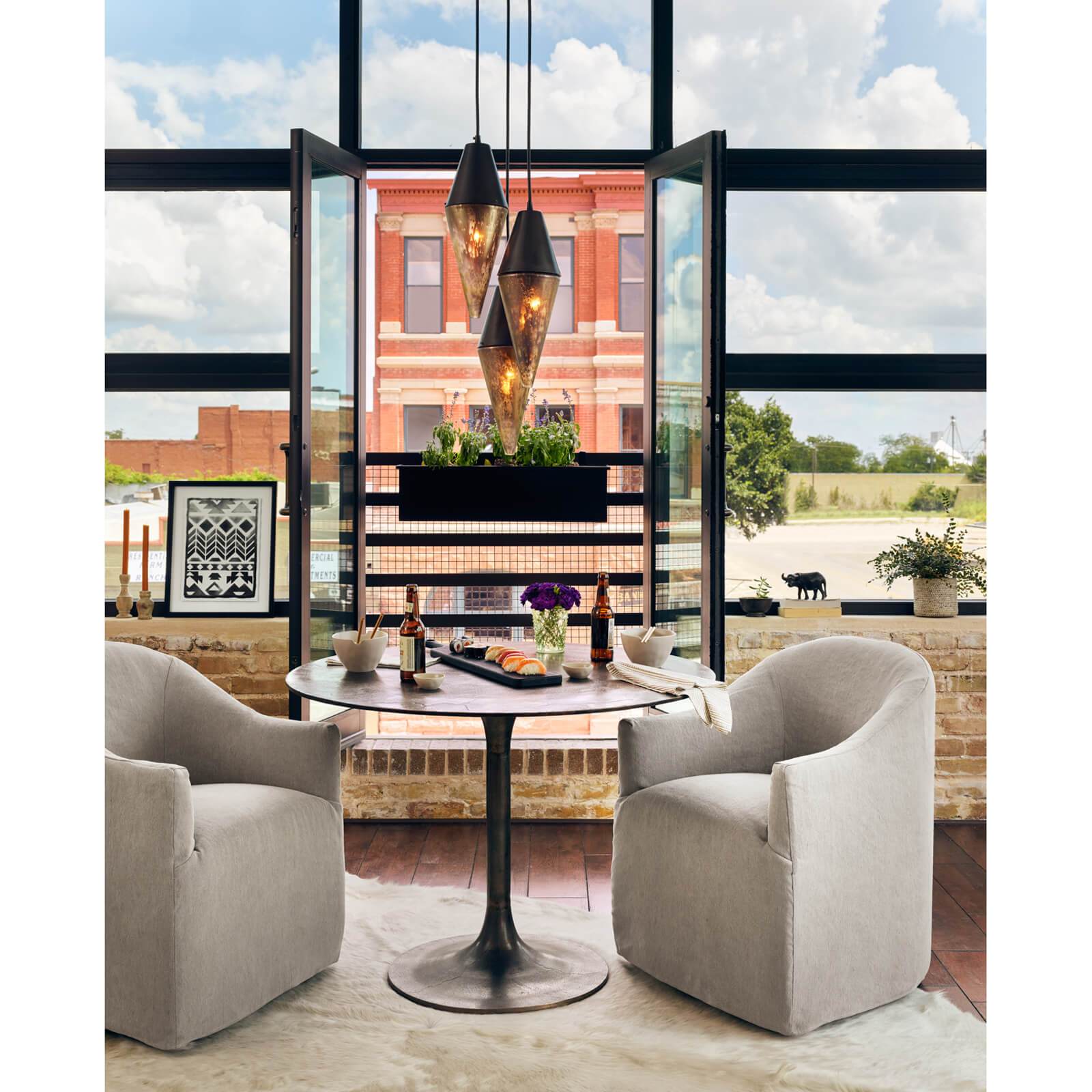 Simone Bistro Table, Antique Rust by Four Hands – High Fashion Home