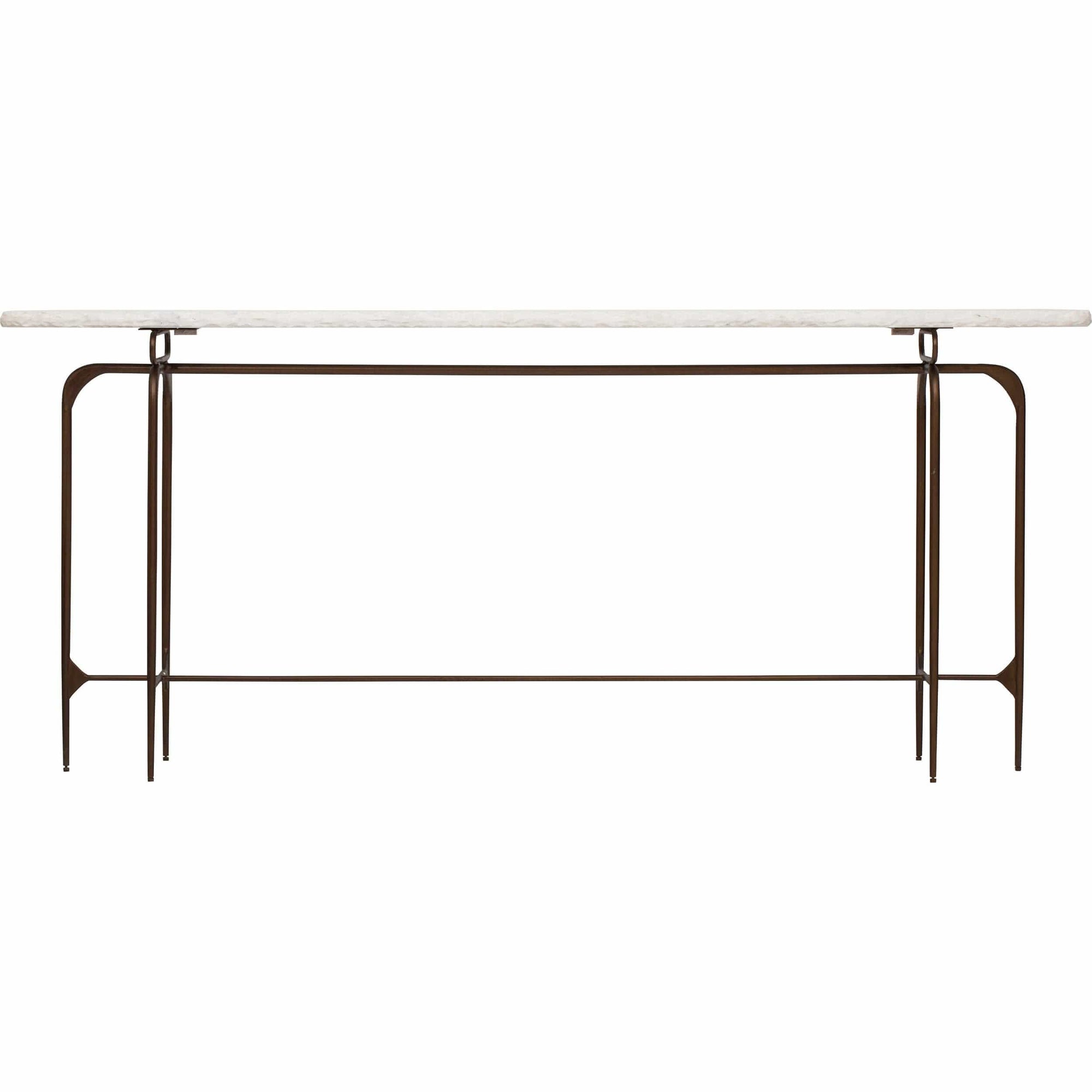 Skinny metal console table store