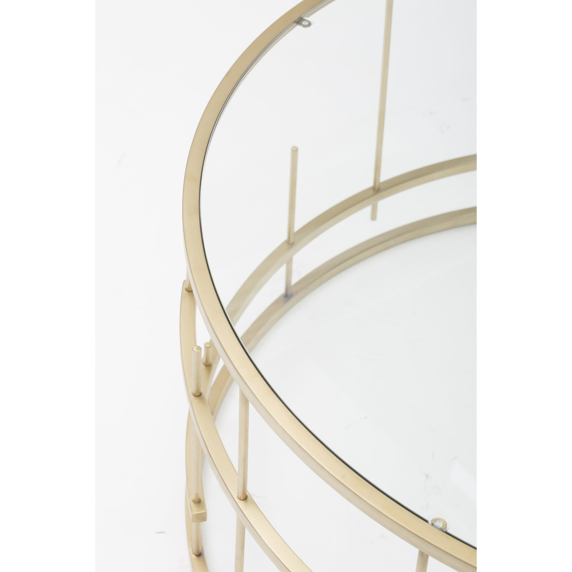 Tiffany Coffee Table, Gold – High Fashion Home