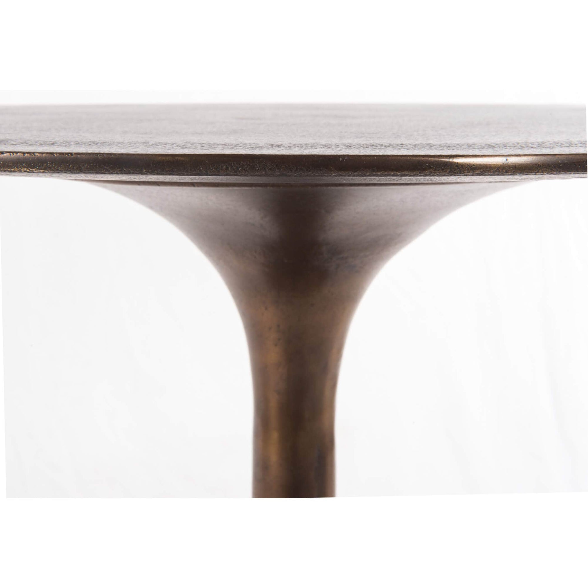 Tulip Side Table, Antique Rust by Four Hands – High Fashion Home