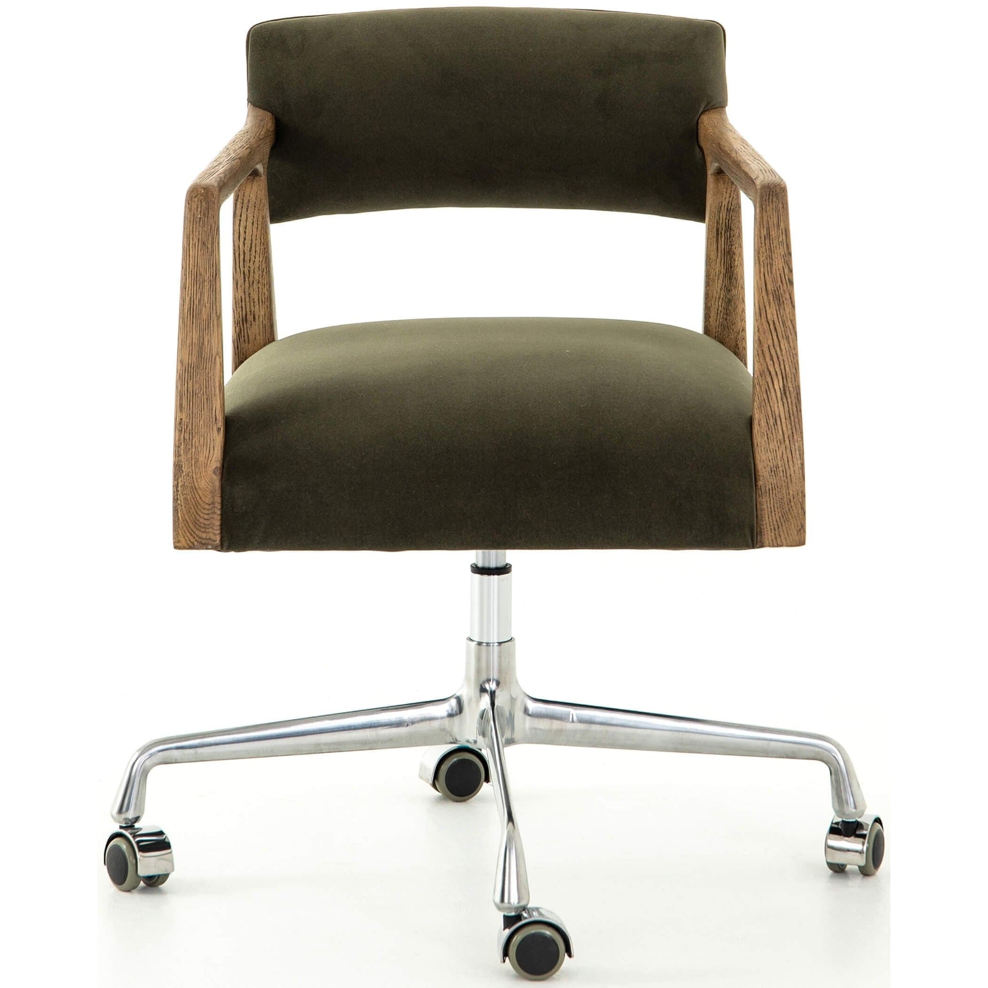 Tyler Desk Chair, Velvet Loden by Four Hands – High Fashion Home